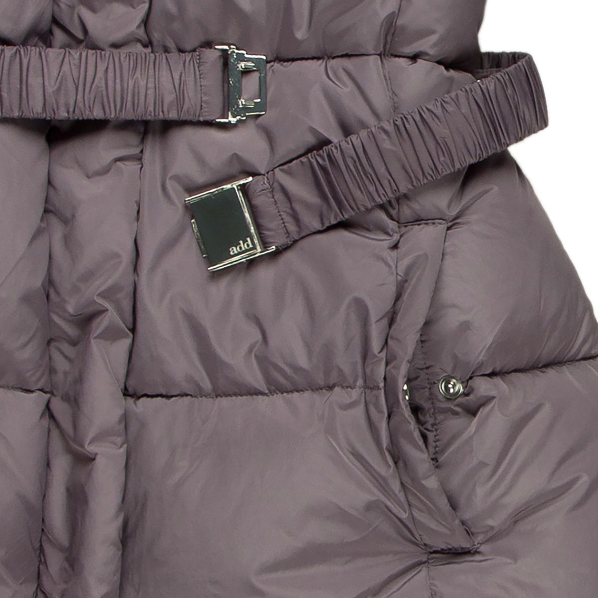 ADD Down Waist Jacket with Removable Hood - Girls' - Kids