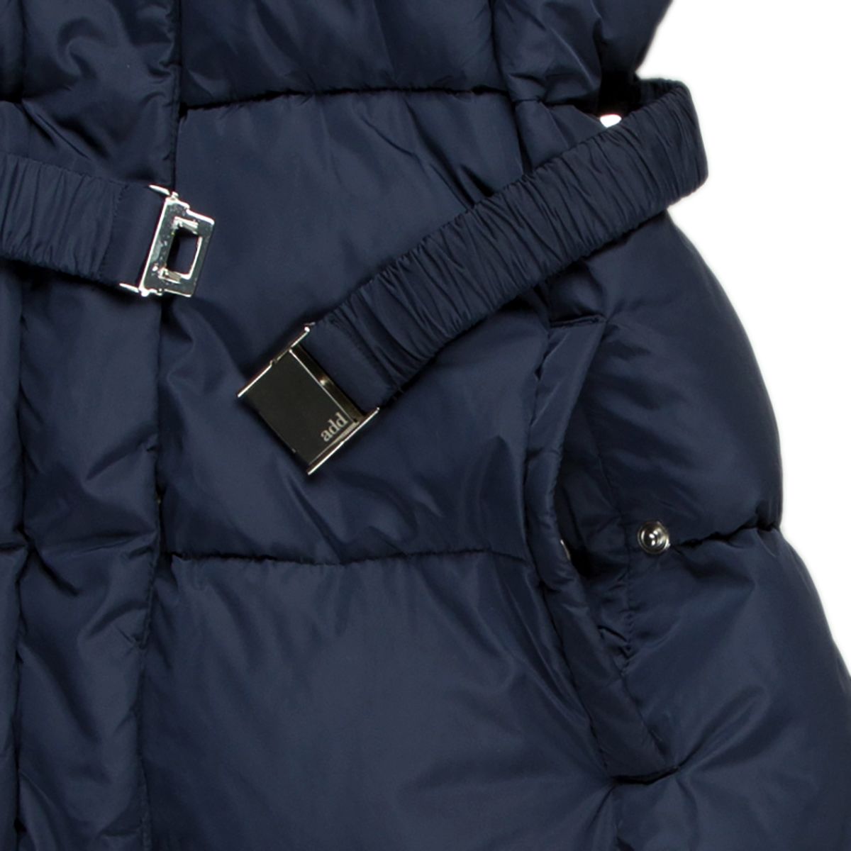 ADD Long Down Coat with Removable Hood - Girls' - Kids