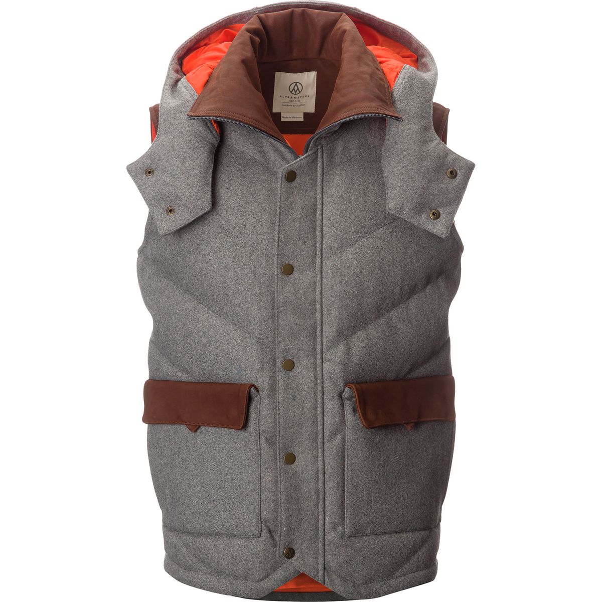 Alps & Meters Alpine Hooded Vest - Men's - Clothing
