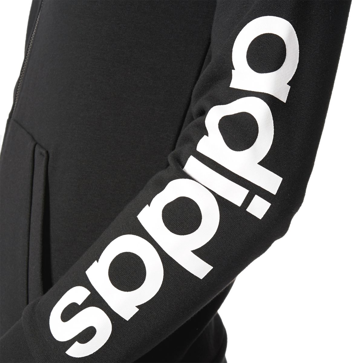 Adidas Essentials Linear Full-Zip Hoodie - Women's - Clothing