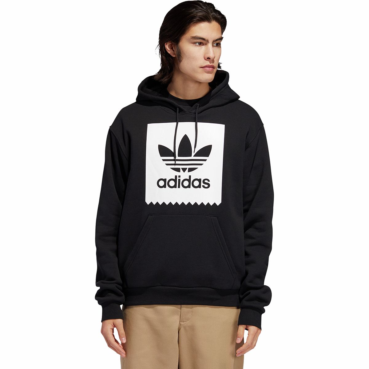 Adidas Solid Blackbird Pullover Hoodie - Men's - Clothing