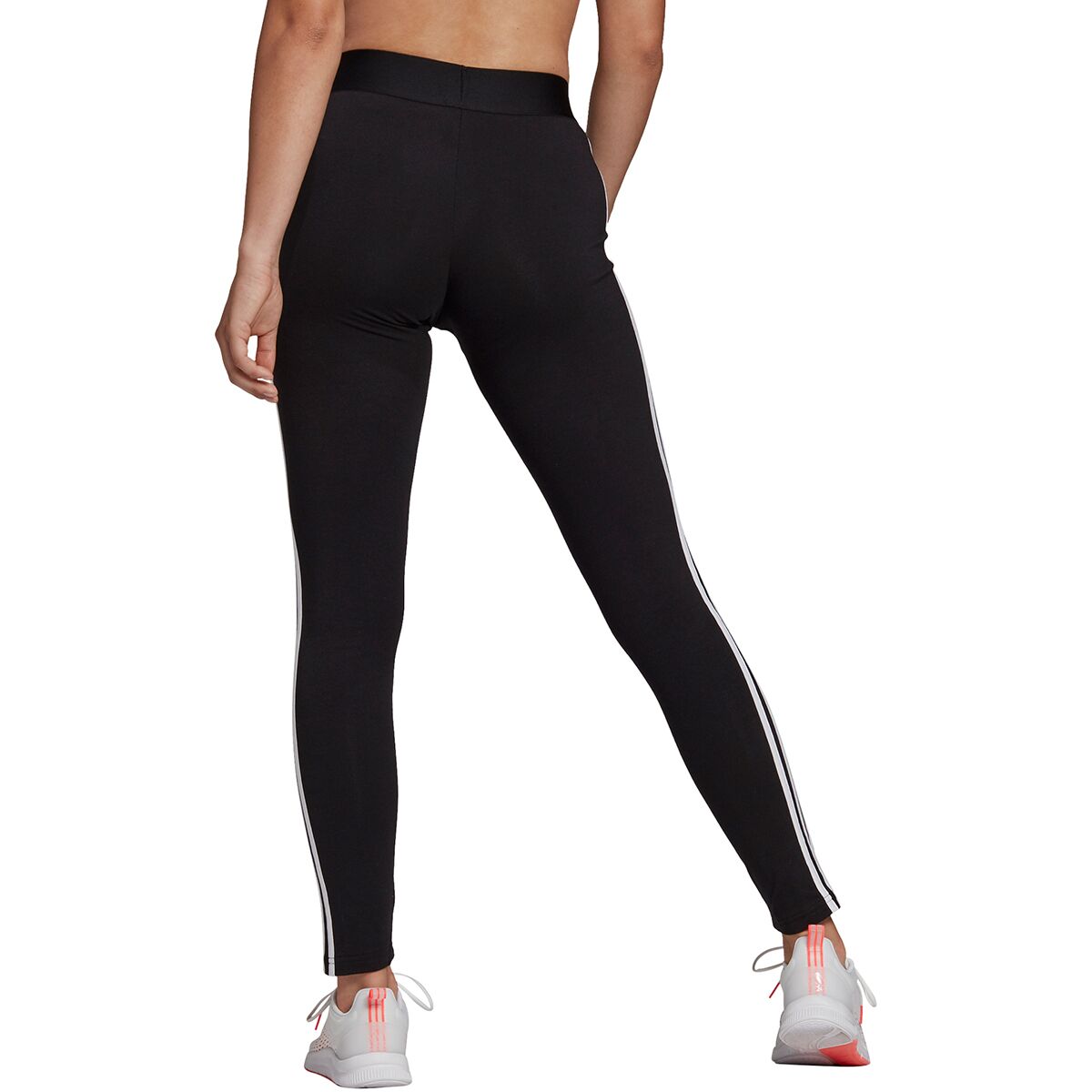 Adidas 3 Stripe Legging Womens Clothing