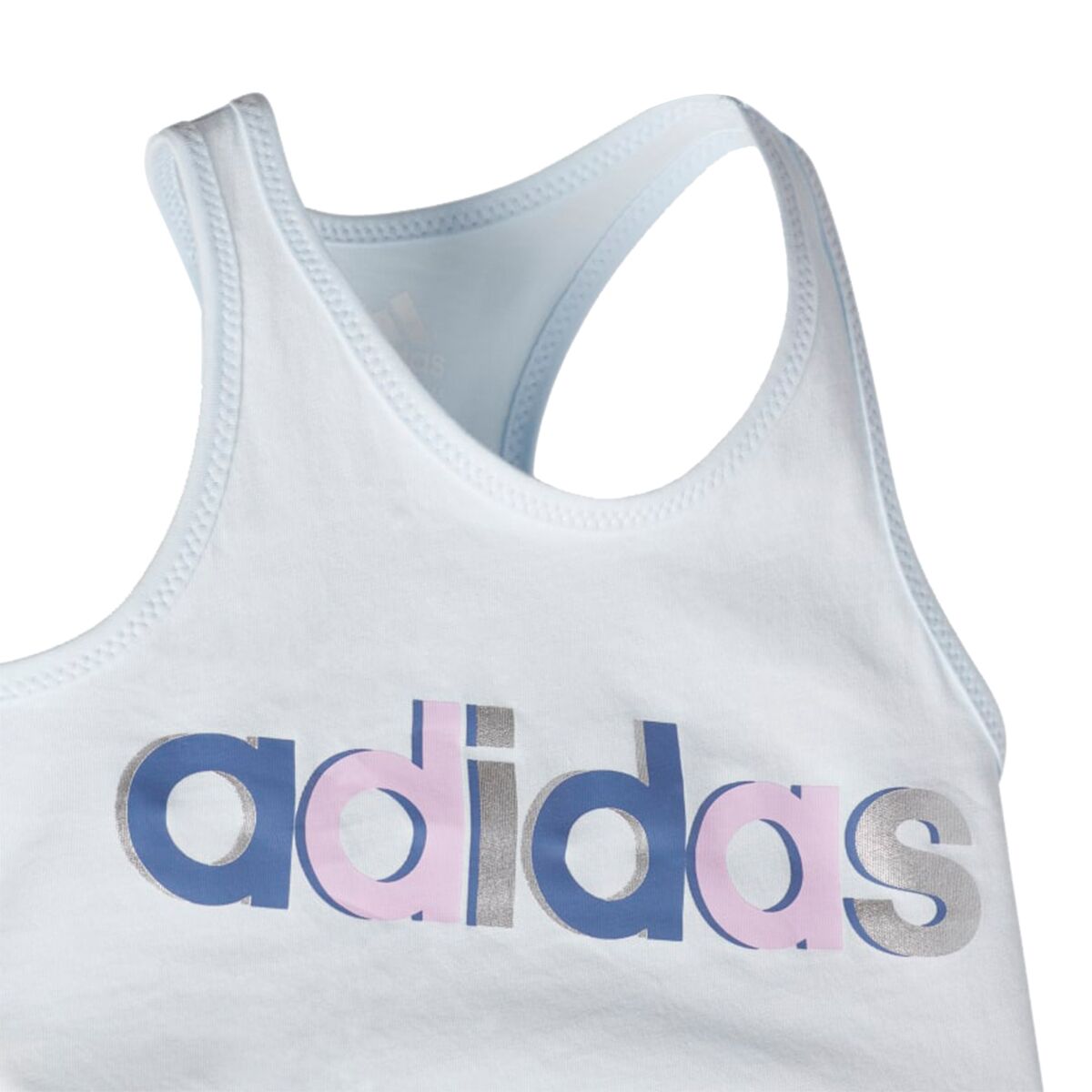 Adidas Tulip Bottom Cotton Tank Top - Girls' - Kids
