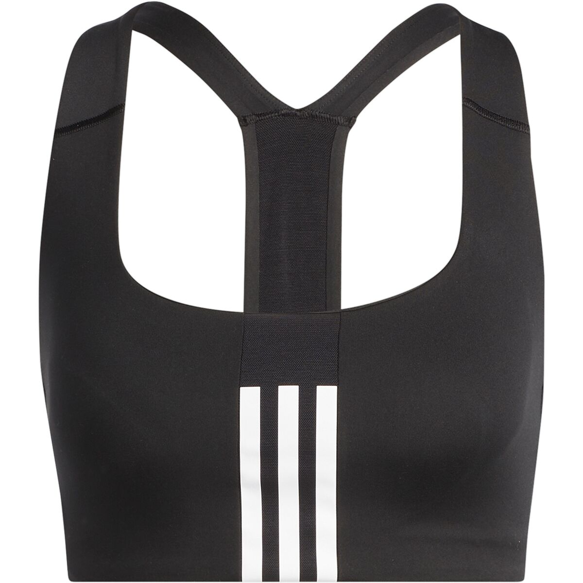 Adidas Train Medium Support Better 3 Stripes Bra - Women's - Clothing
