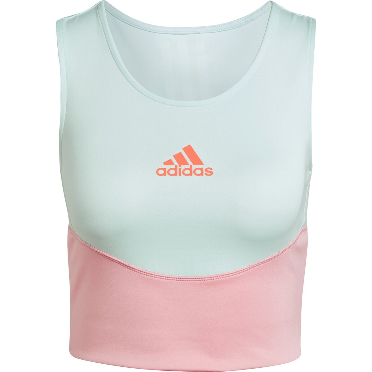 Adidas Colorblock Crop Top - Women's - Clothing