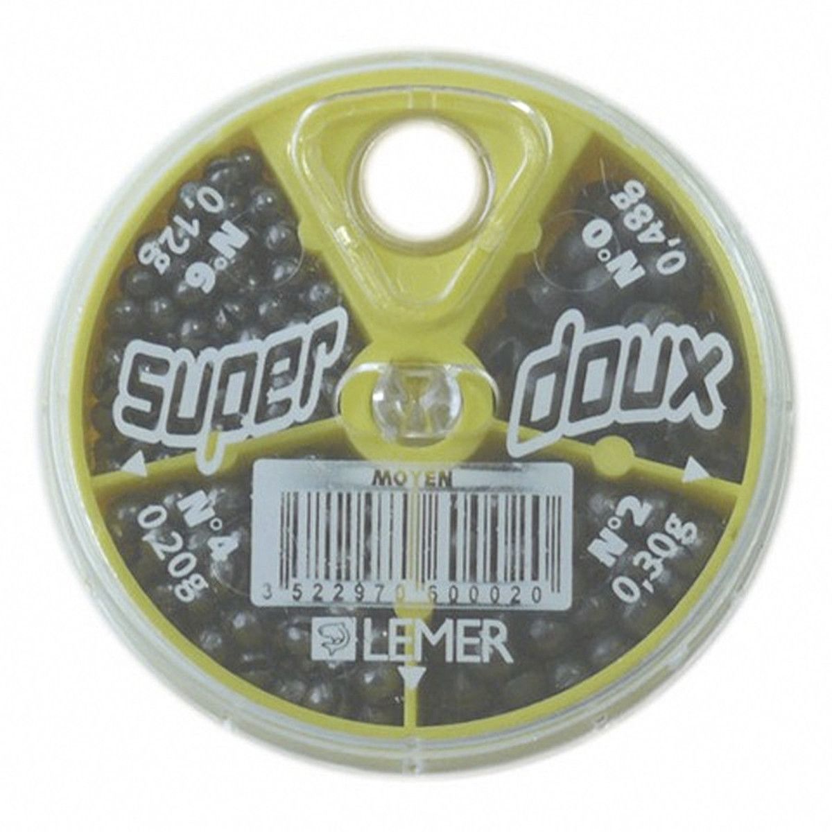 Angler's Accessories 4-Way Lead Mini Split Shot Assortment - Fishing