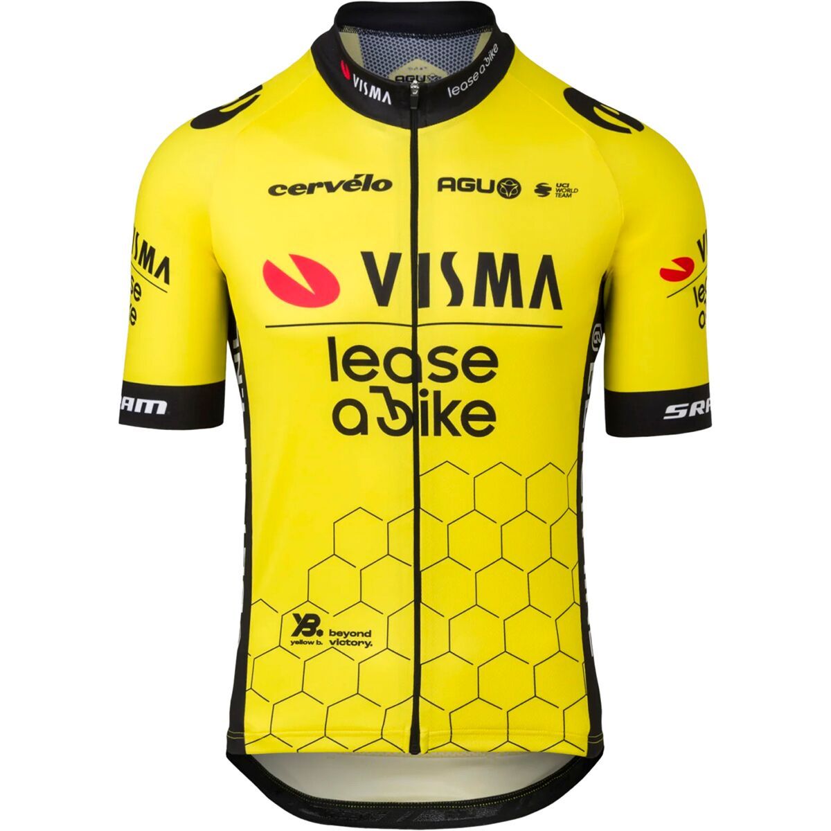 AGU Team Visma Short-Sleeve Jersey - Men's - Bike