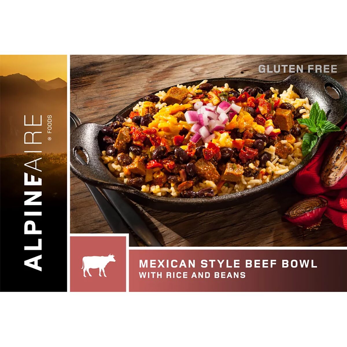AlpineAire Mexican Style Beef Bowl - Hike & Camp