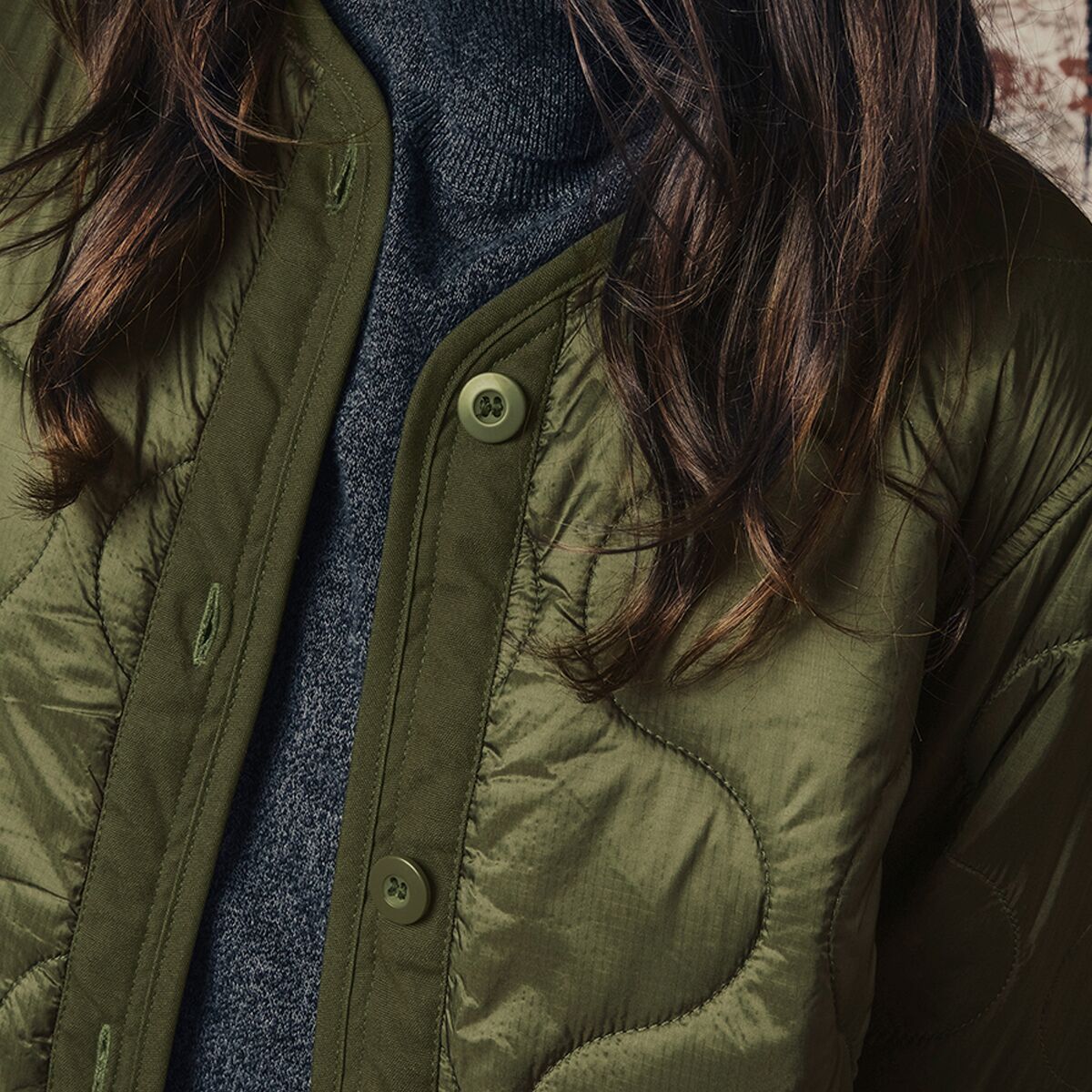 Alpha Industries Long Quilted Liner Jacket - Women's - Clothing