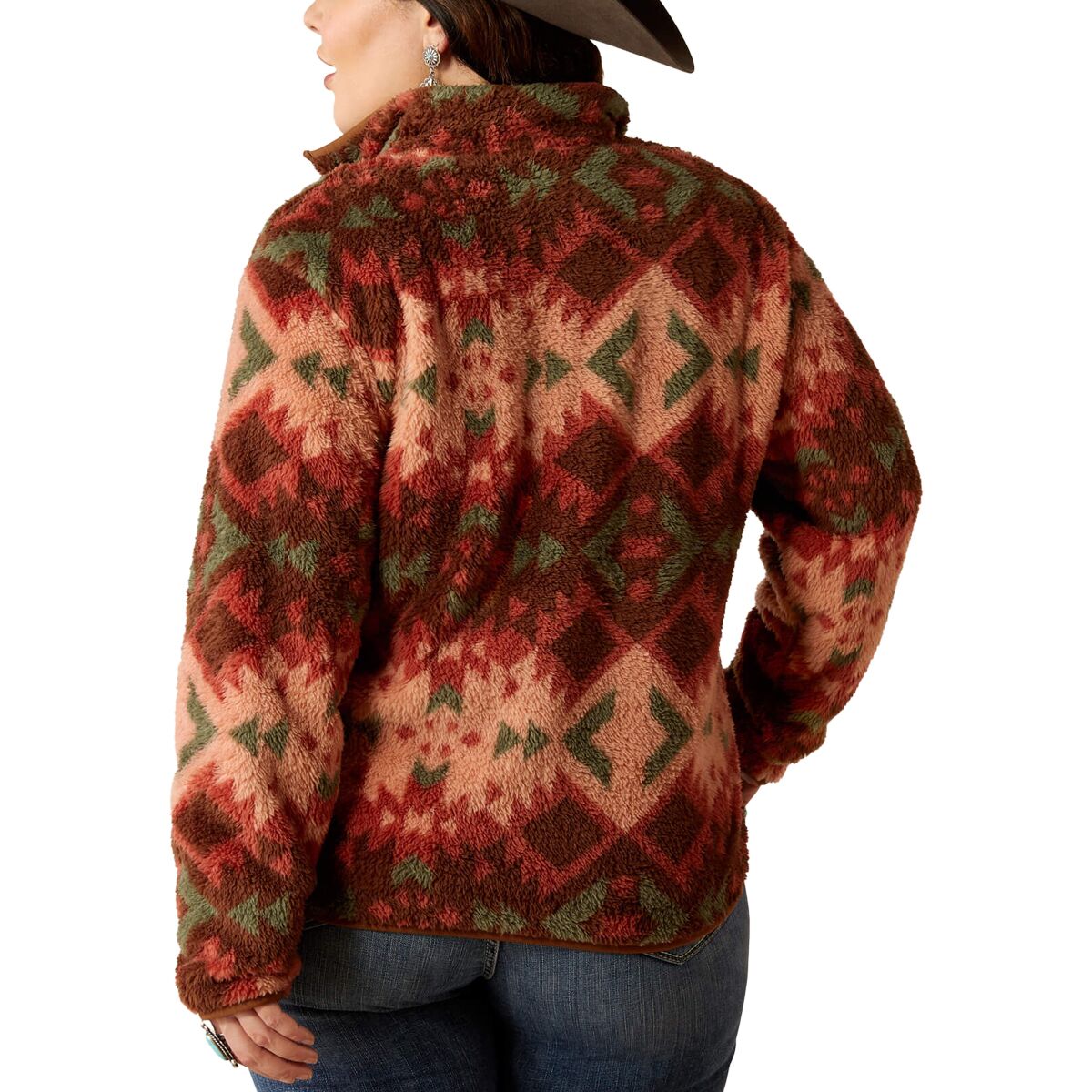 Ariat Berber Snap Front Sweatshirt - Women's - Clothing