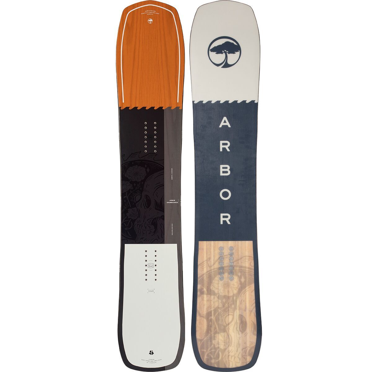 Arbor Crosscut Rocker Snowboard - Snowboard