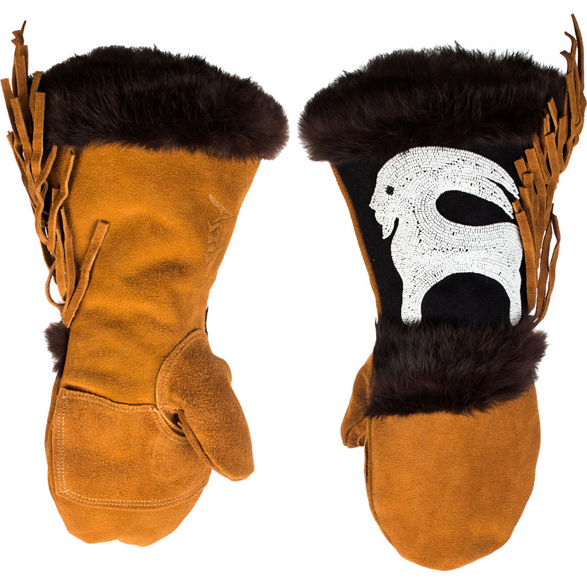 Astis Backcountry.com Co-Lab Mitten - Brown - Accessories