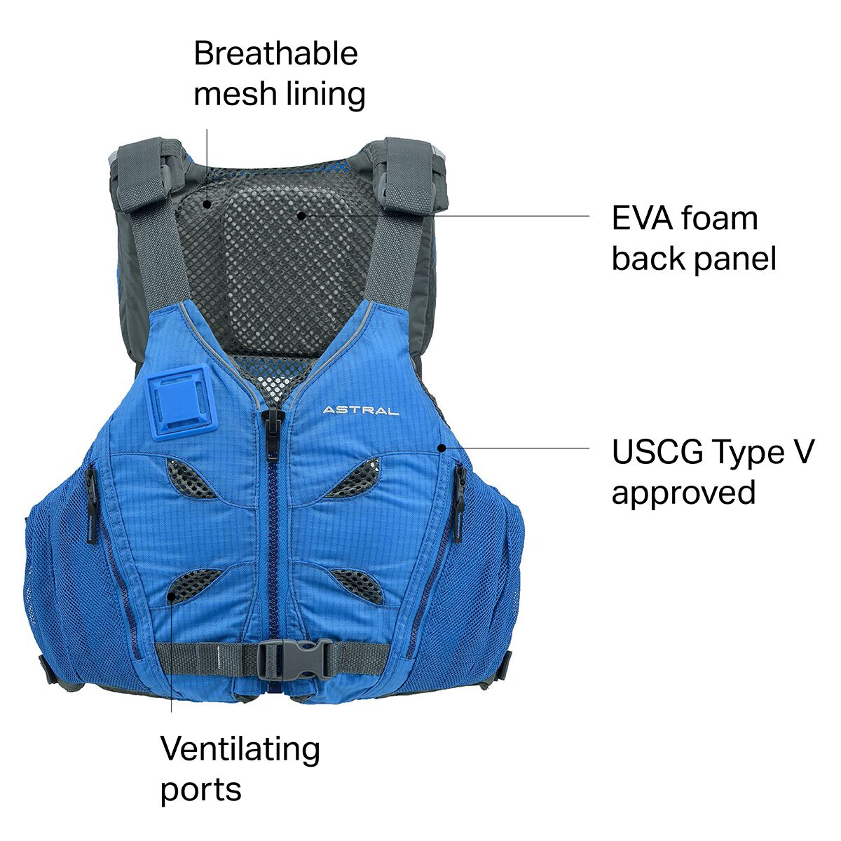 Astral V-Eight Personal Flotation Device - Paddle