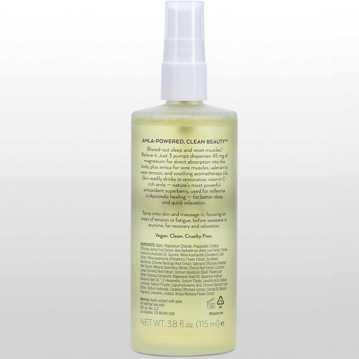 ALO YOGA Magnesium Reset Mist - Training