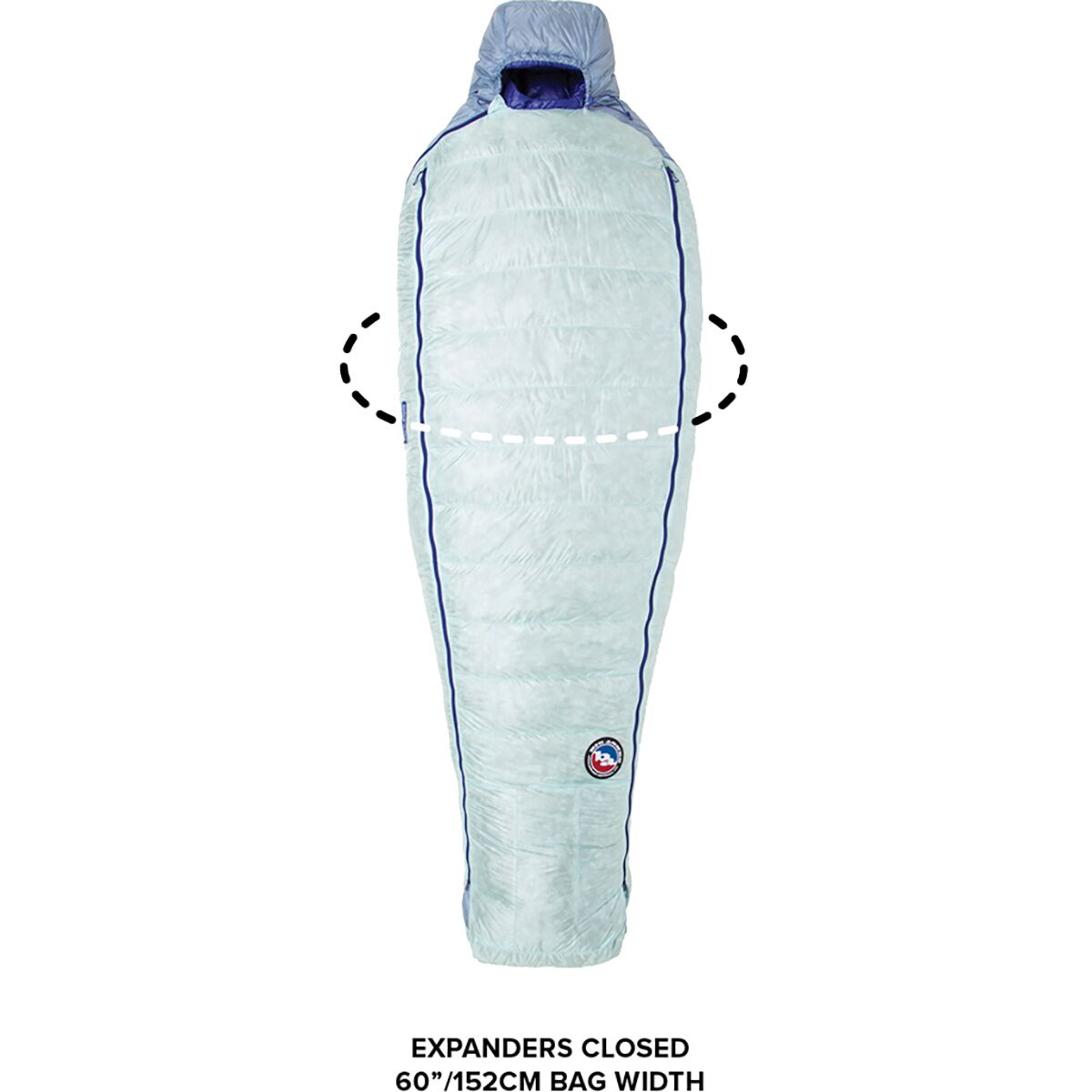 Big Agnes Torchlight UL Sleeping Bag: 20F Down - Women's - Hike & Camp