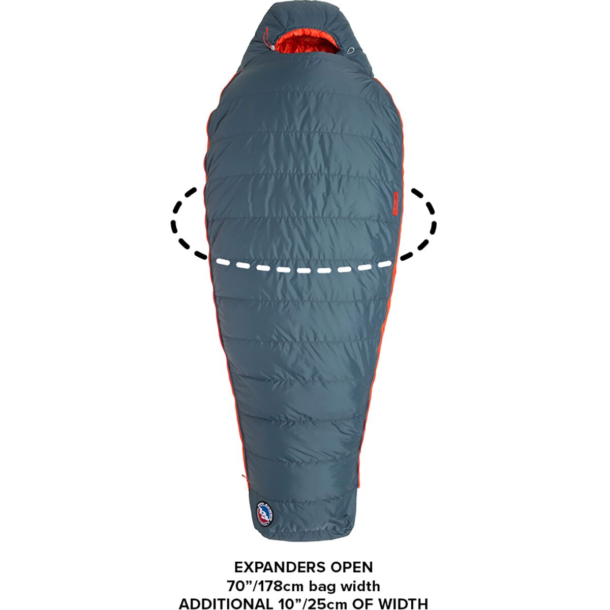 Big Agnes Torchlight Sleeping Bag: 30F Down - Hike & Camp