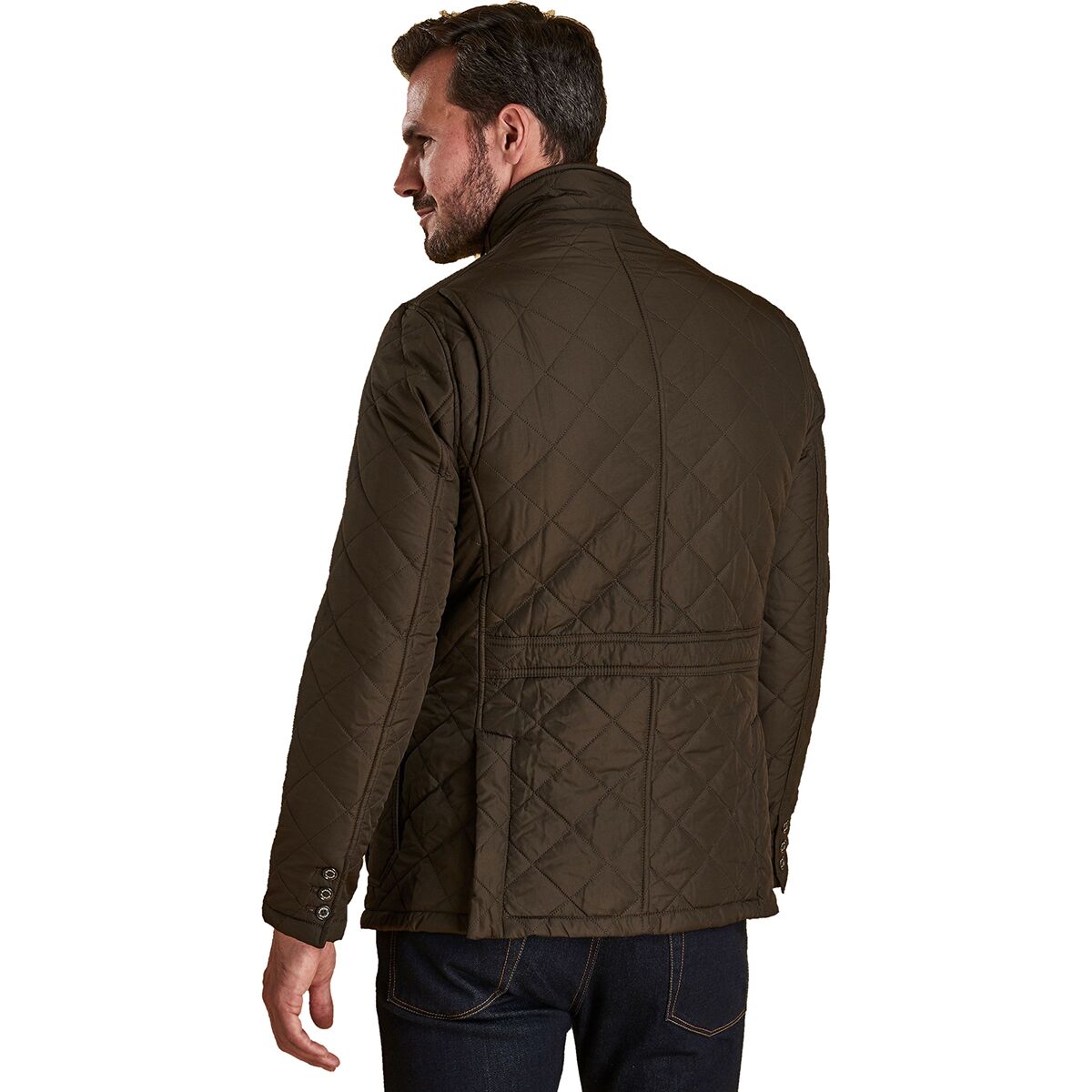 Barbour Quilted Lutz Jacket - Men's