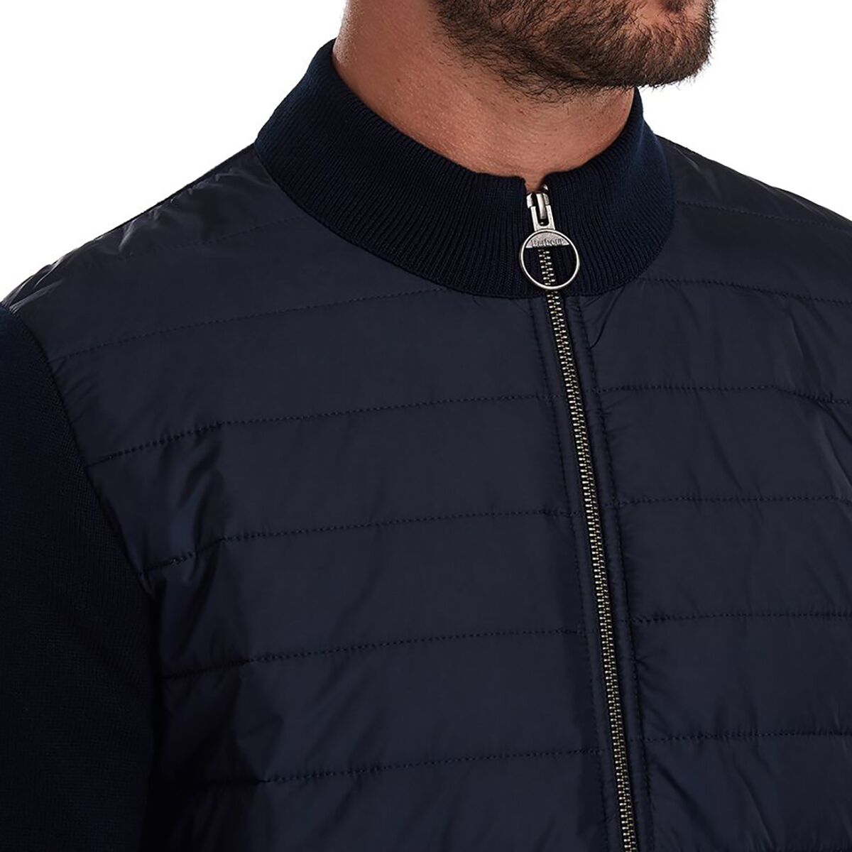 Barbour Carn Baffle Zip-Thru Sweater - Men's - Clothing