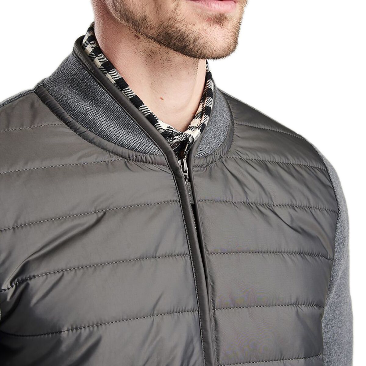 Barbour International Baffle Zip-Through Jacket - Men's | Backcountry.com