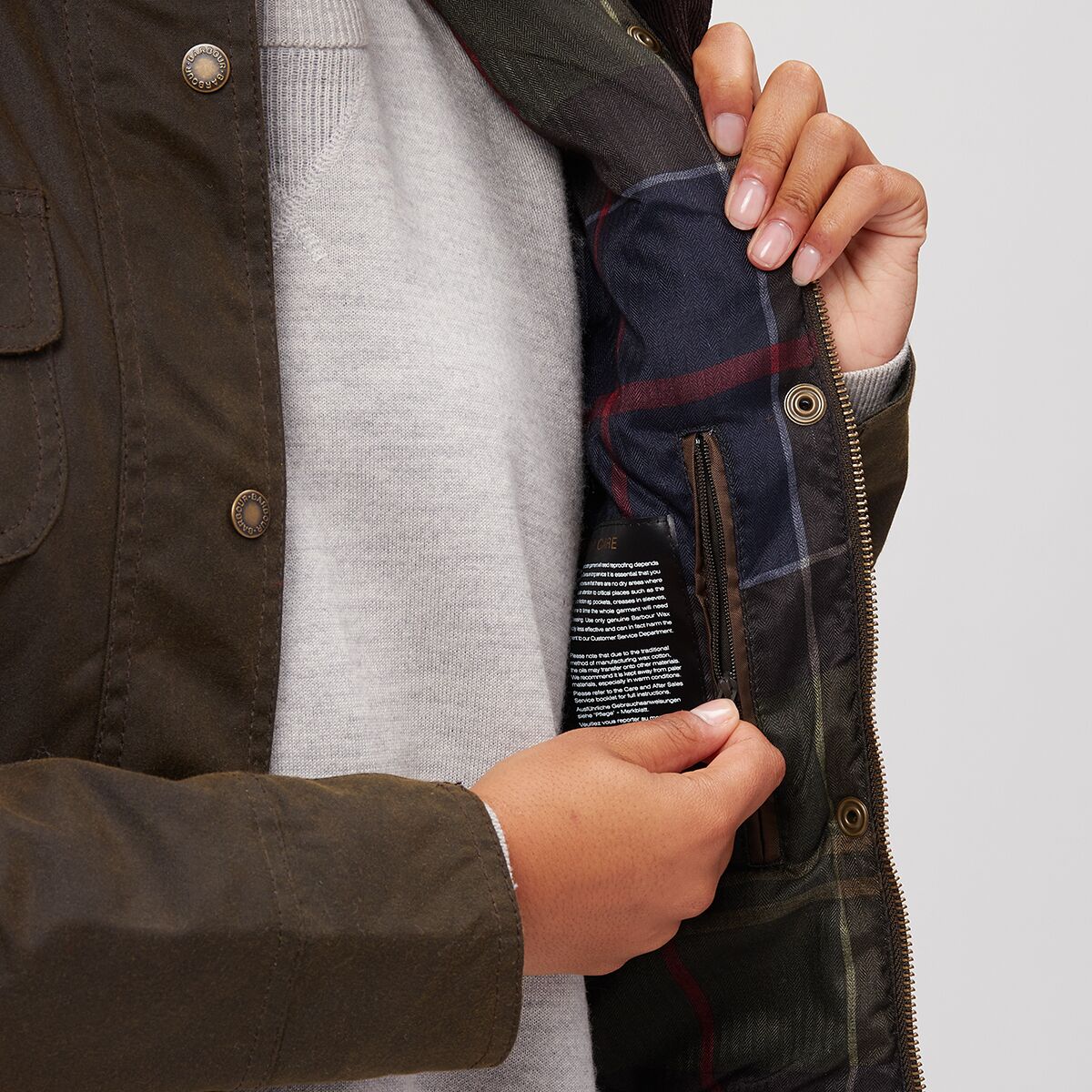 Barbour Winter Defence Wax Jacket - Women's - Clothing