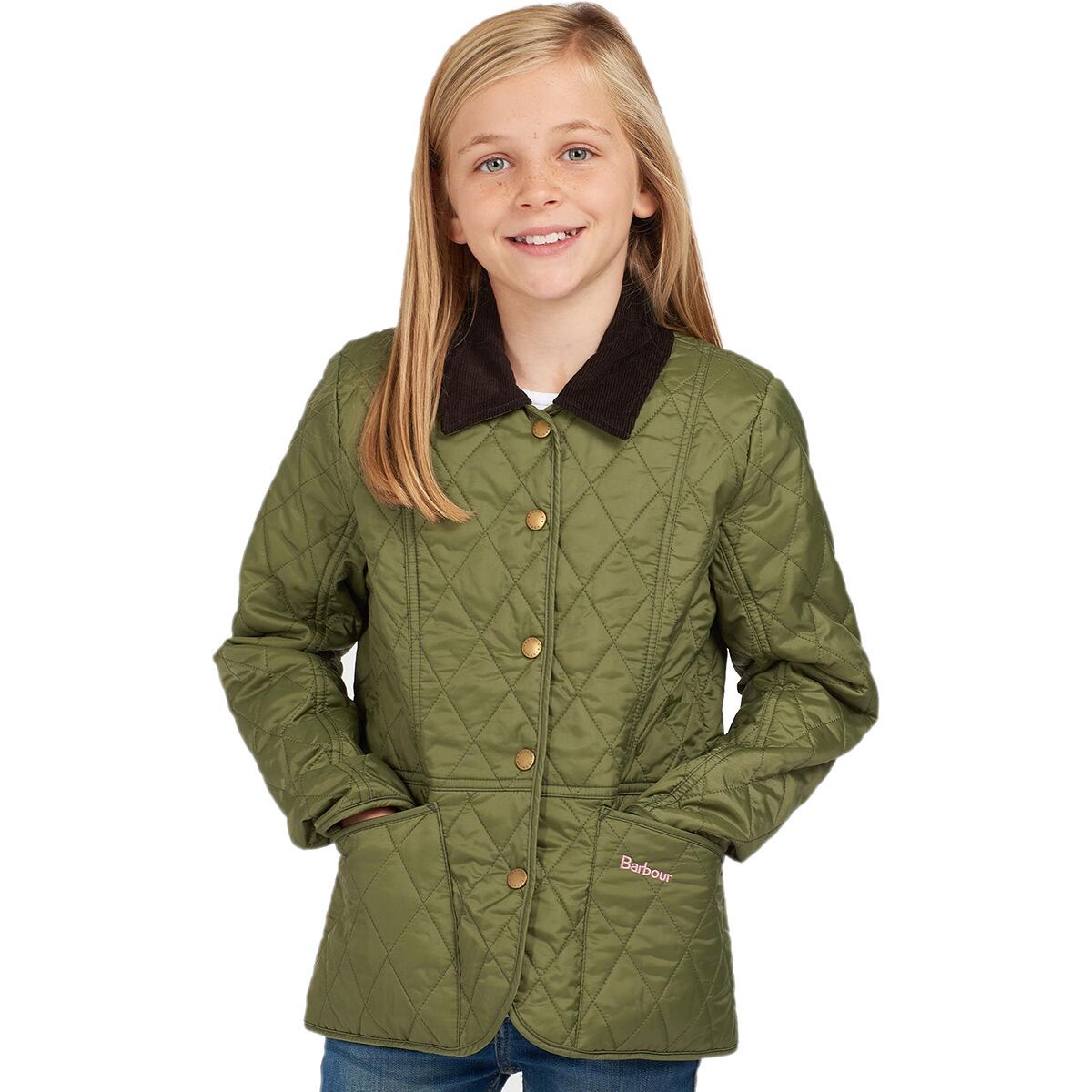 Barbour Printed Summer Liddesdale Quilted Jacket - Girls'