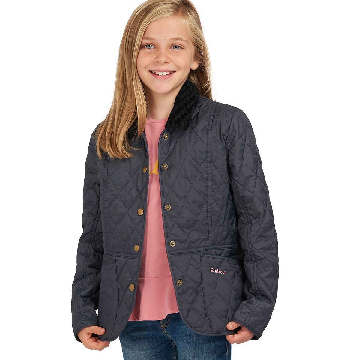 Barbour Printed Summer Liddesdale Quilted Jacket - Girls' | Backcountry.com