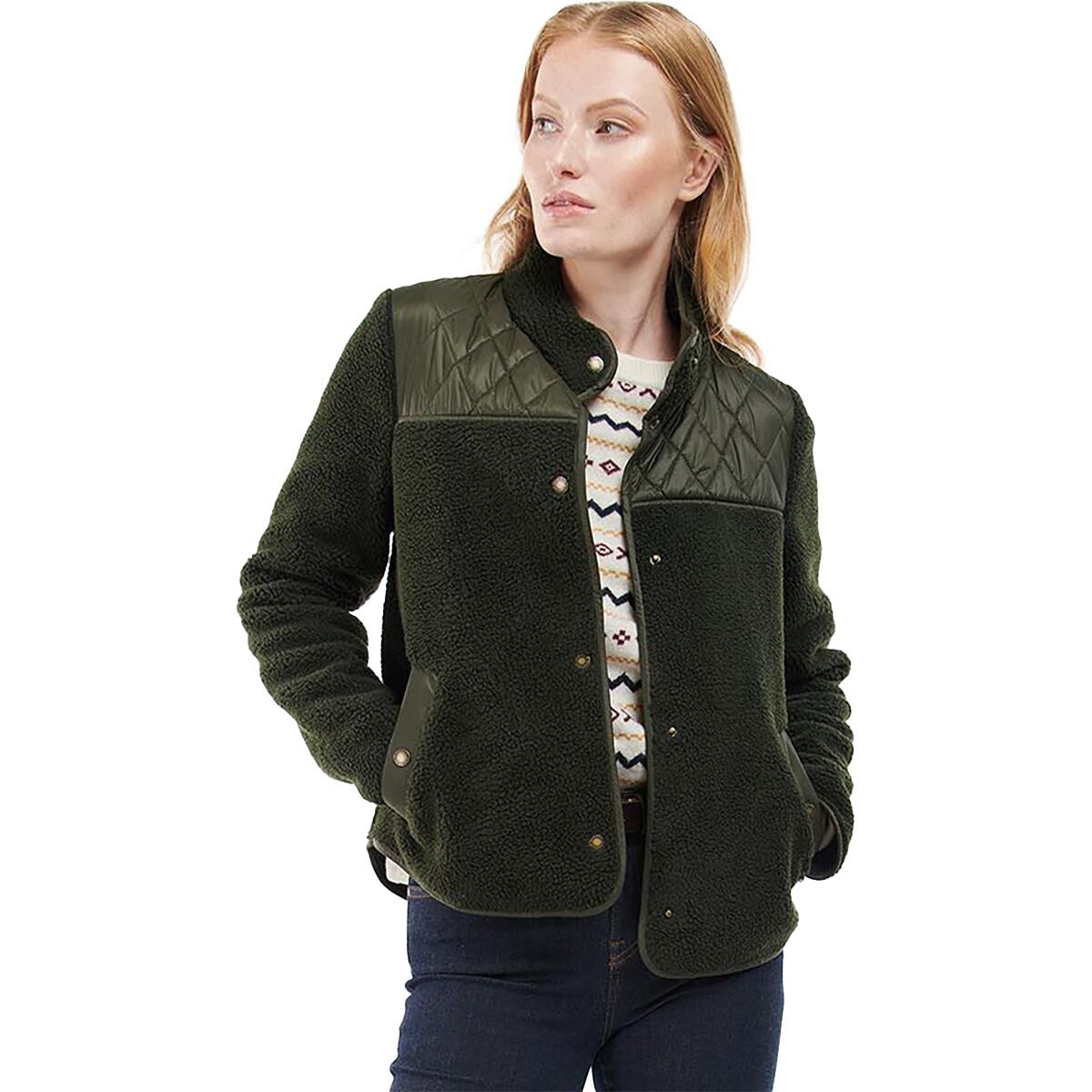 Barbour Aspen Fleece Jacket - Women's - Clothing