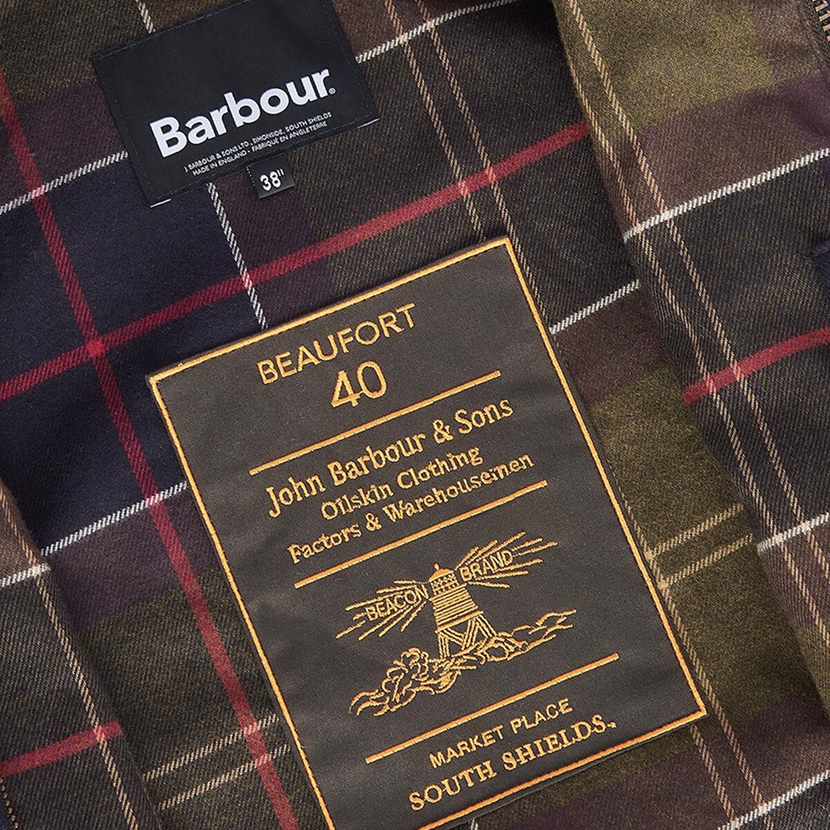 Barbour Beaufort 40 Wax Jacket - Men's - Clothing
