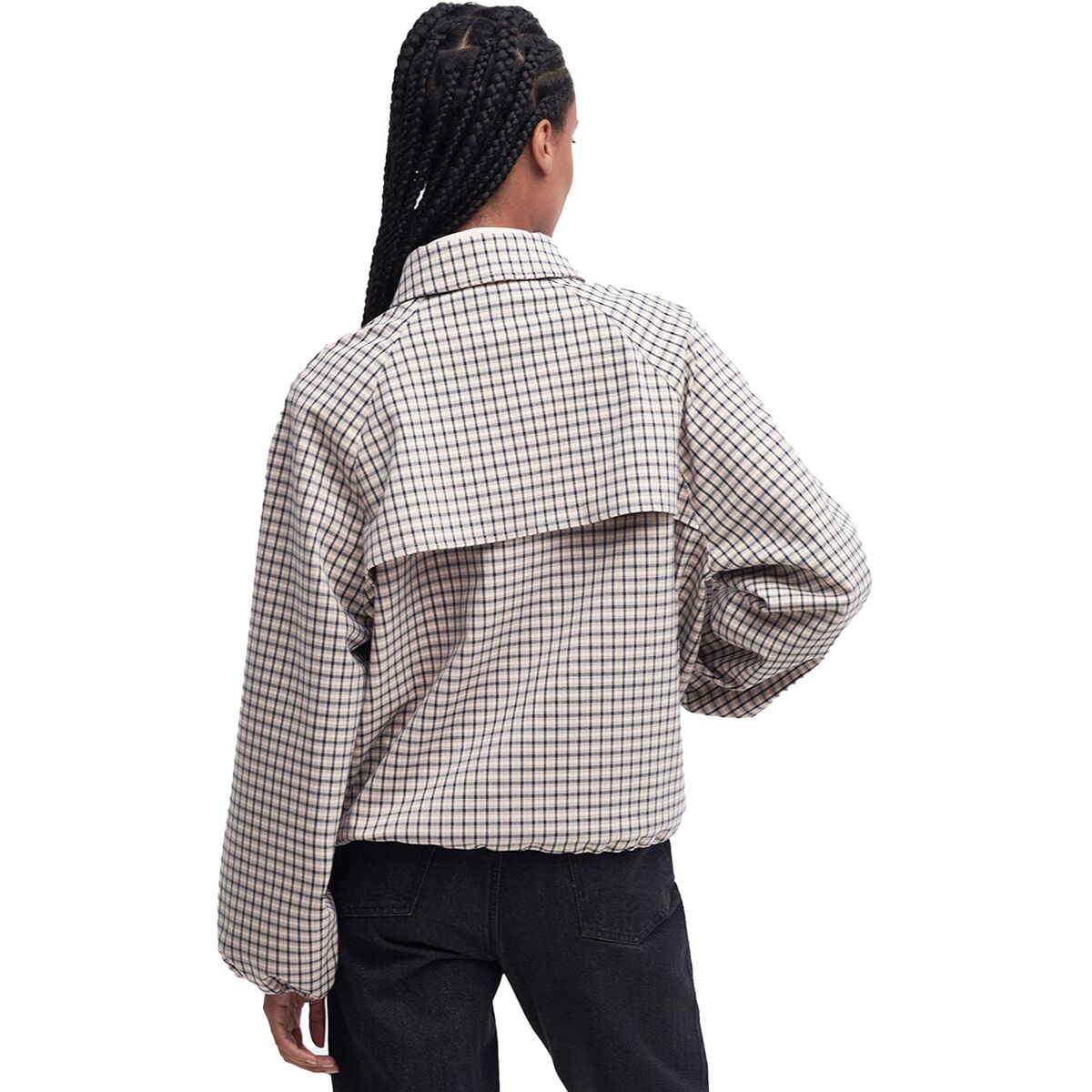 Barbour Check Charlene Showerproof Jacket - Women's - Clothing
