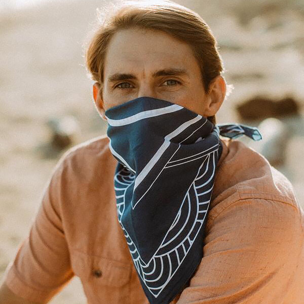 Bandits Bandanas Breaking Waves Bandana - Accessories