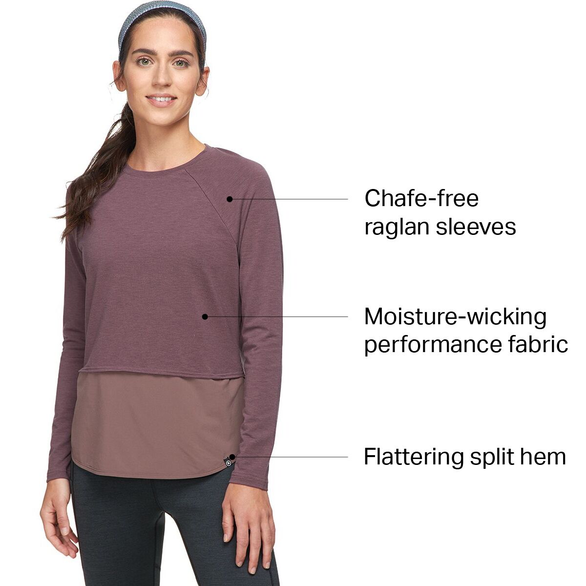 Backcountry Elm Knit-Mix Crew - Women's - Clothing
