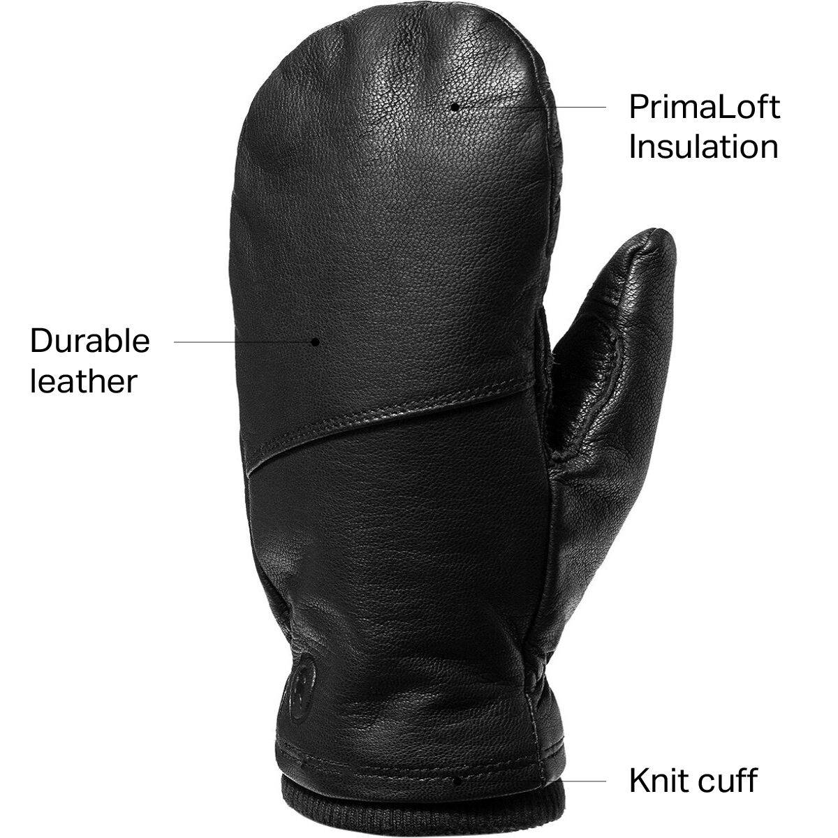 Backcountry Leather Mitten - Accessories