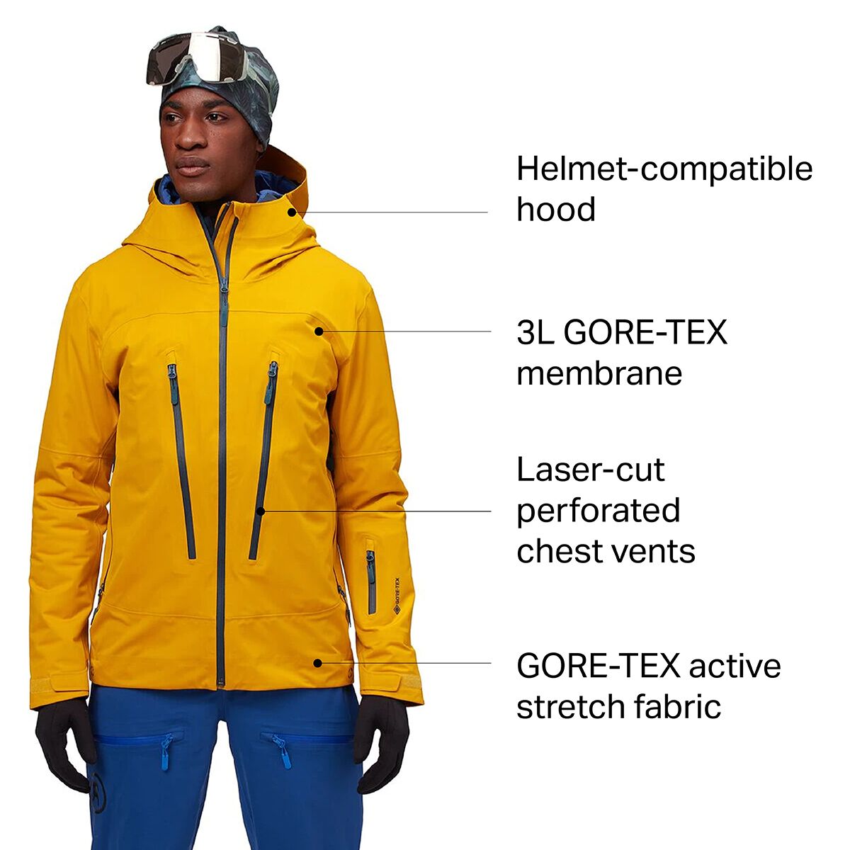 Backcountry Notchtop GORE-TEX Active Jacket - Men's-Past Season - Clothing