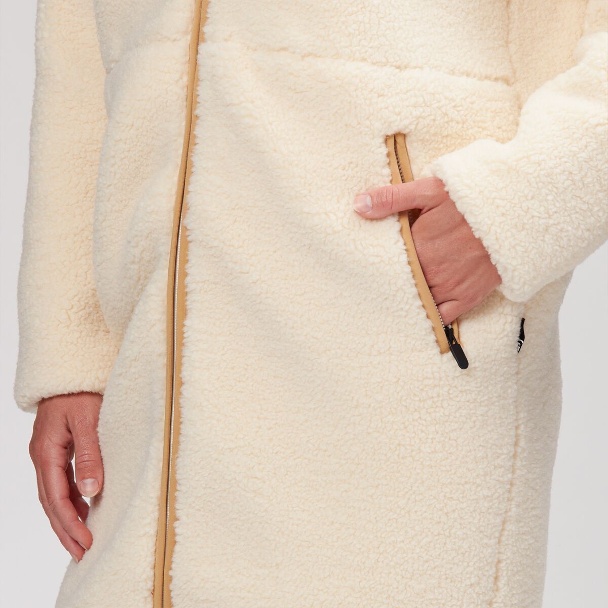 Backcountry Long Sherpa Coat Womens Clothing