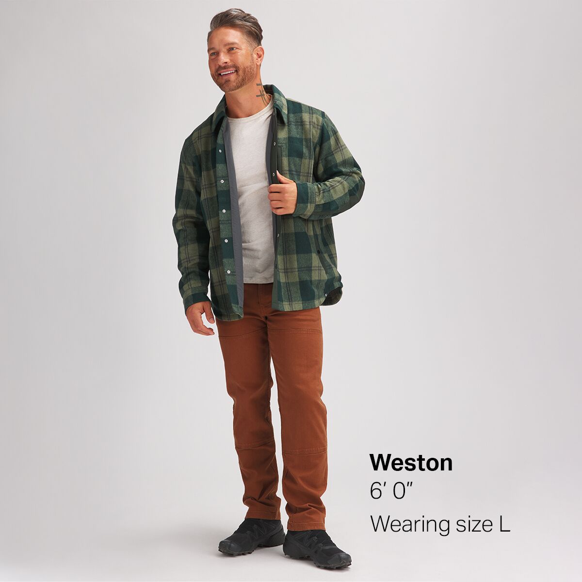 Backcountry Heavyweight Flannel Shirt Jacket - Men's - Clothing