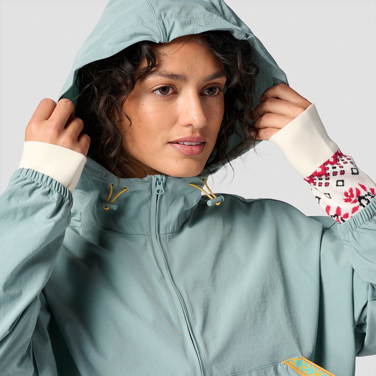 Backcountry Cropped Full Zip Hooded Jacket - Women's - Clothing