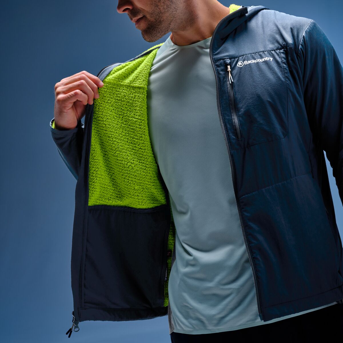 Backcountry MTN Air EVOLVE Hooded Jacket - Men's - Clothing