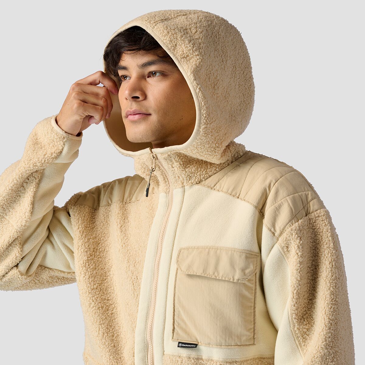 Backcountry Goat Fleece 1/2 Zip Hoodie - Men's - Clothing