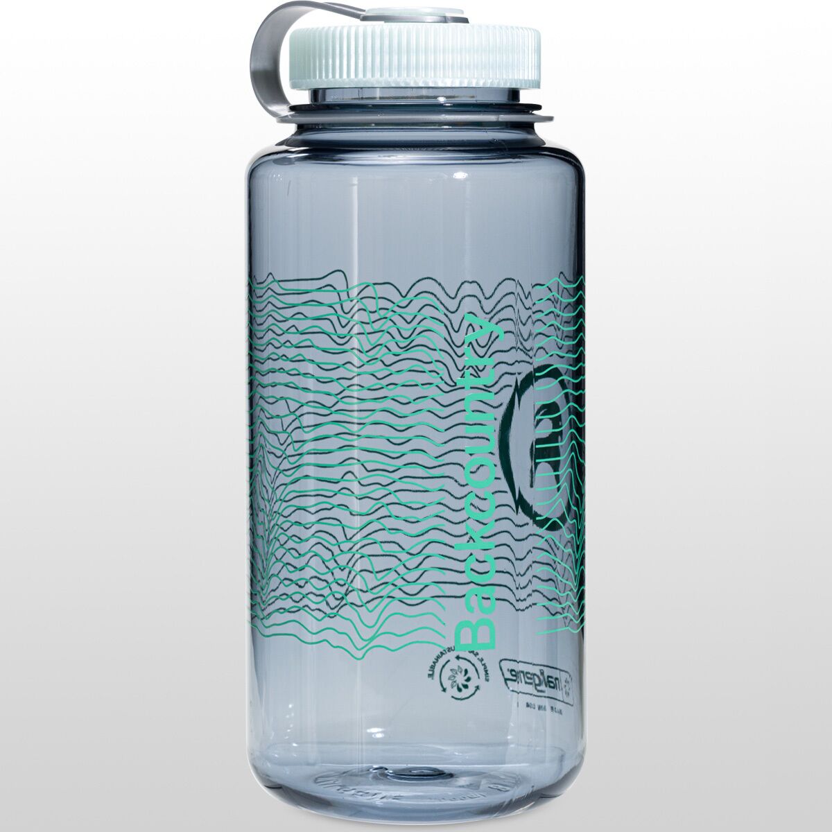 Backcountry x Nalgene Graphic 32oz Wide Mouth Sustain Bottle - Hike & Camp