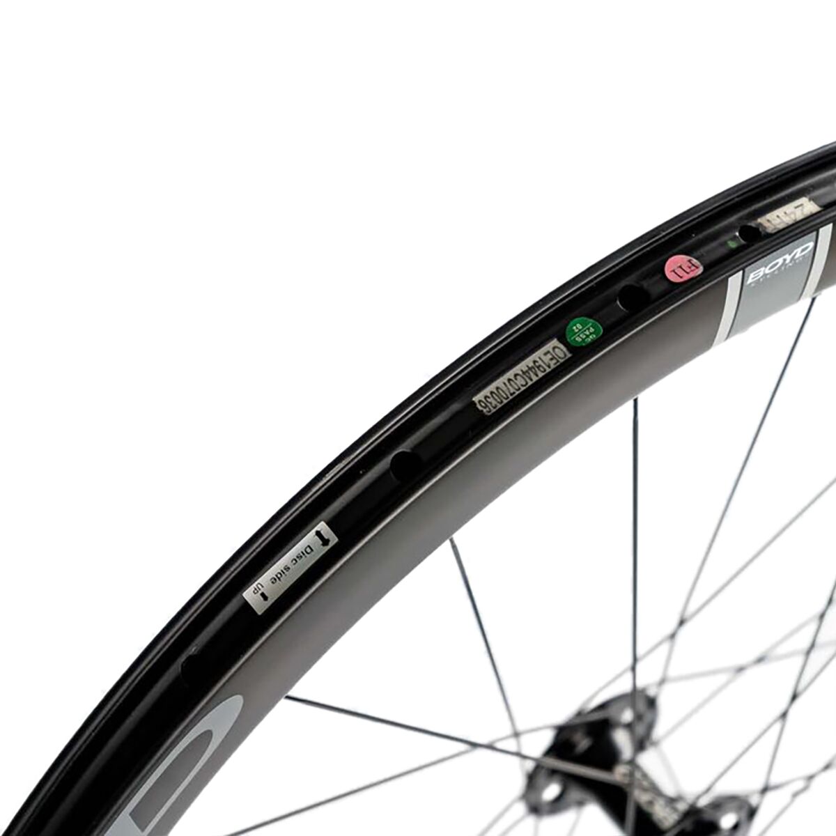 Boyd Cycling Prologue 44 Carbon Disc Wheel - Tubeless - Bike