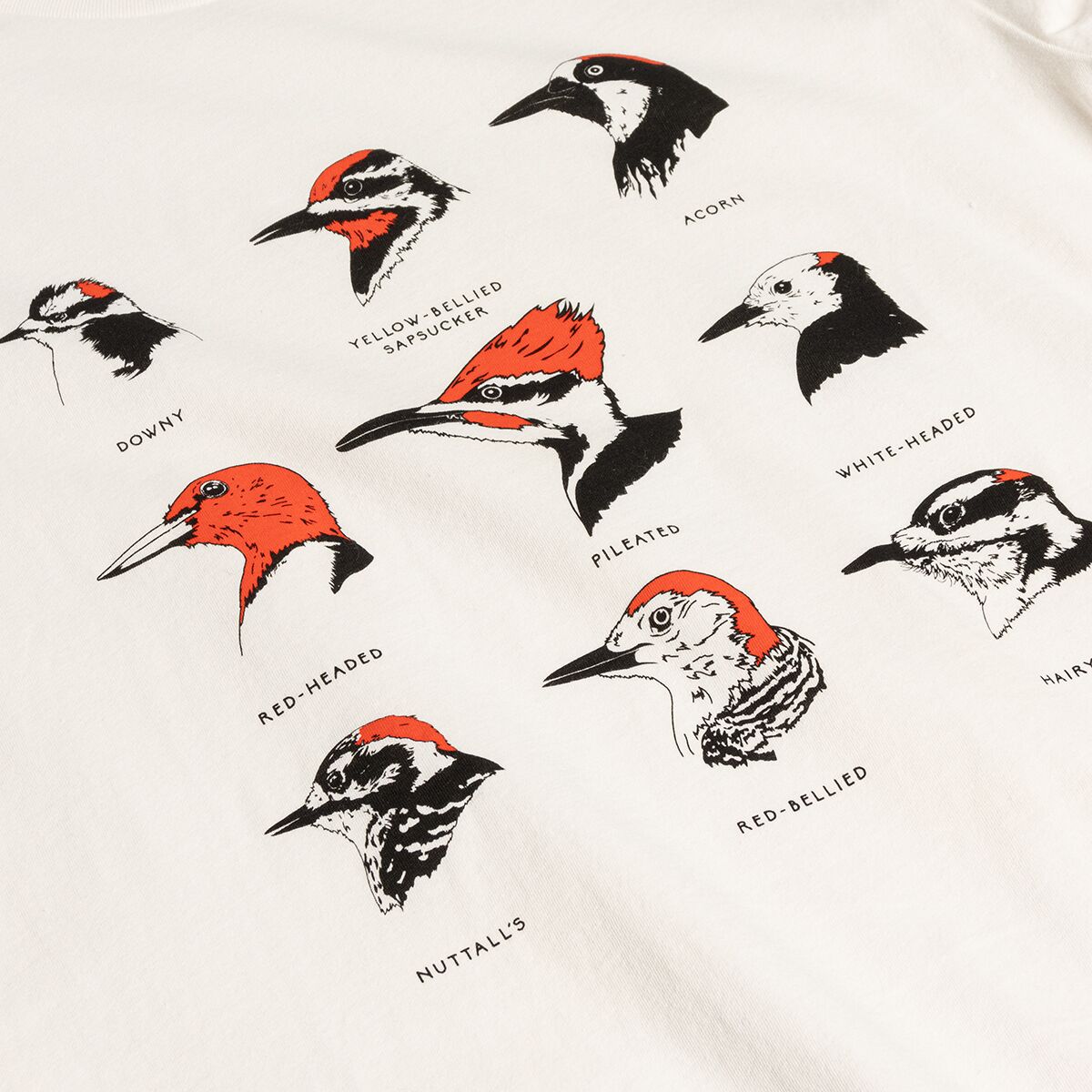 Bird Collective Woodpeckers T-Shirt - Clothing