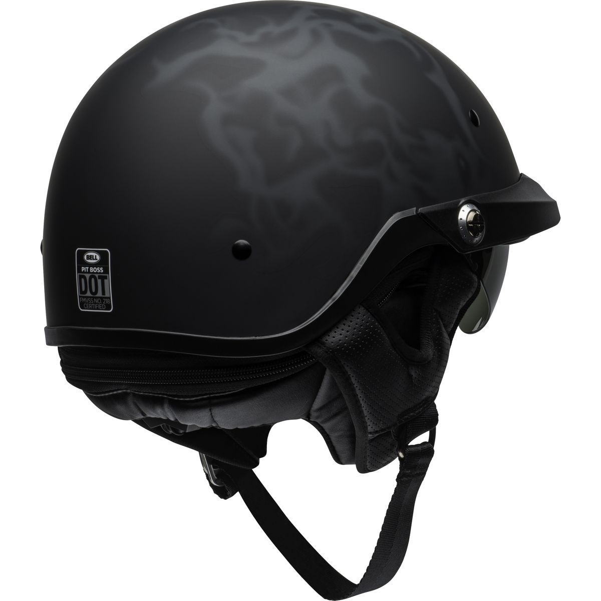 Bell Pit Boss Flames Helmet - Bike