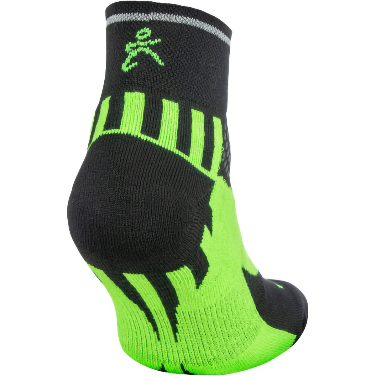 Balega End Reflect Quarter Running Sock - Clothing