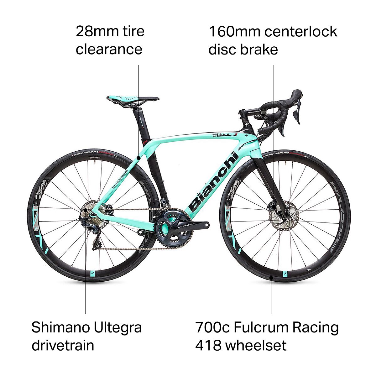 Bianchi Oltre XR3 CV Disc Ultegra Road Bike - Bike
