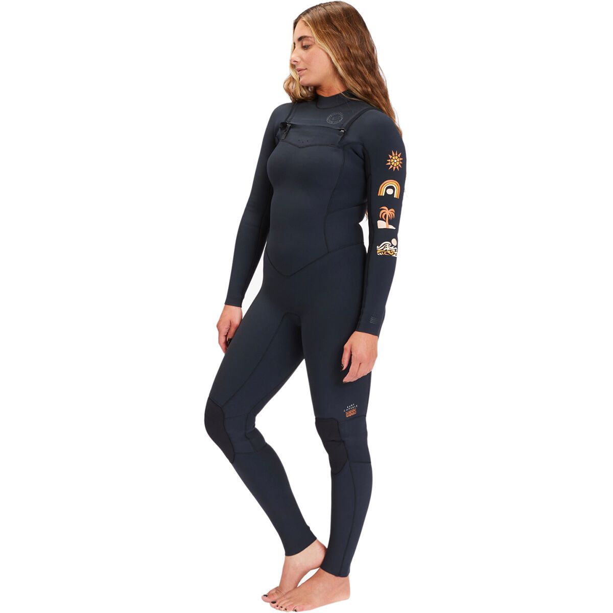 Billabong 3/2mm Salty Dayz Full Chest-Zip Wetsuit - Women's - Clothing