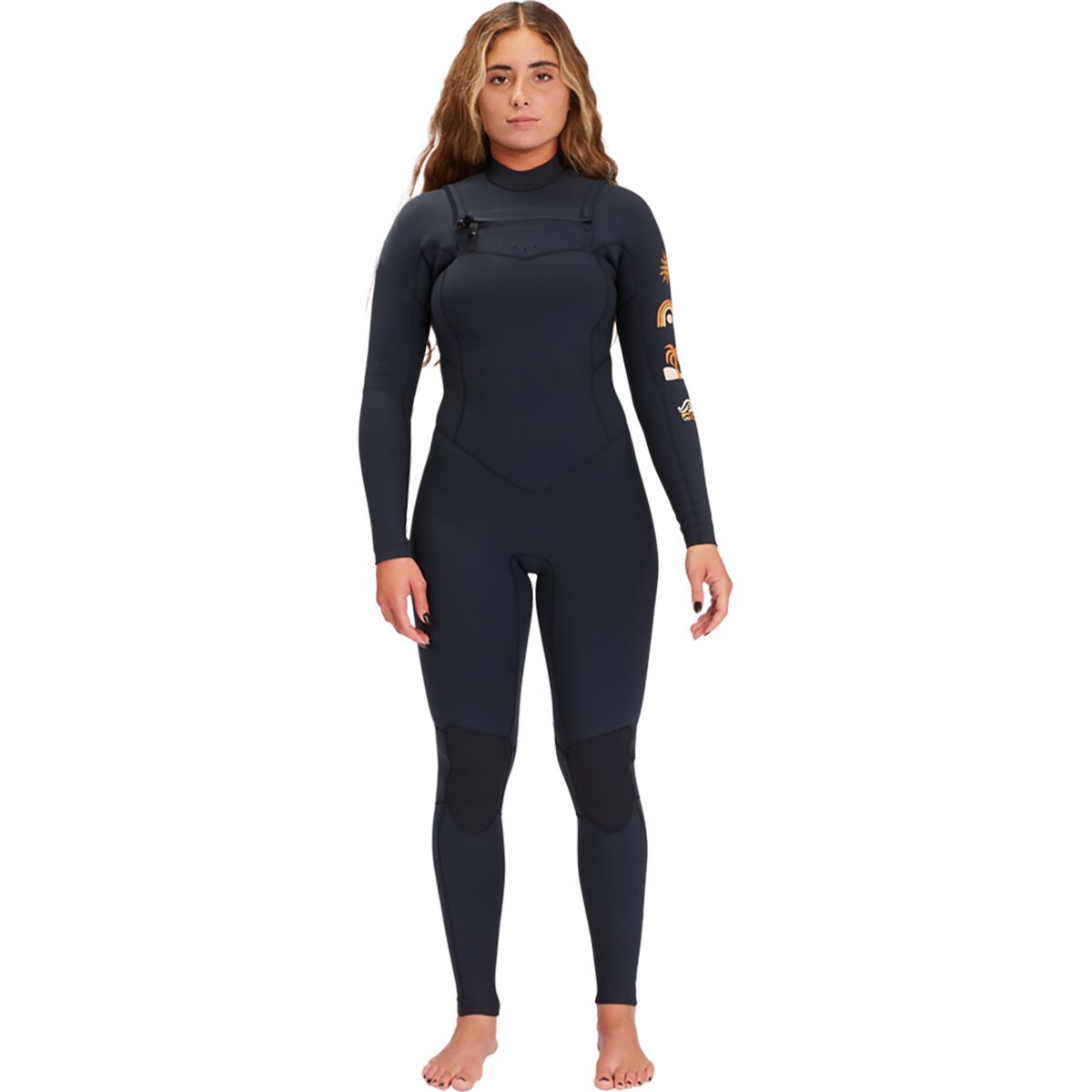 Billabong 4/3mm Salty Dayz Full Chest-Zip Wetsuit - Women's - Clothing