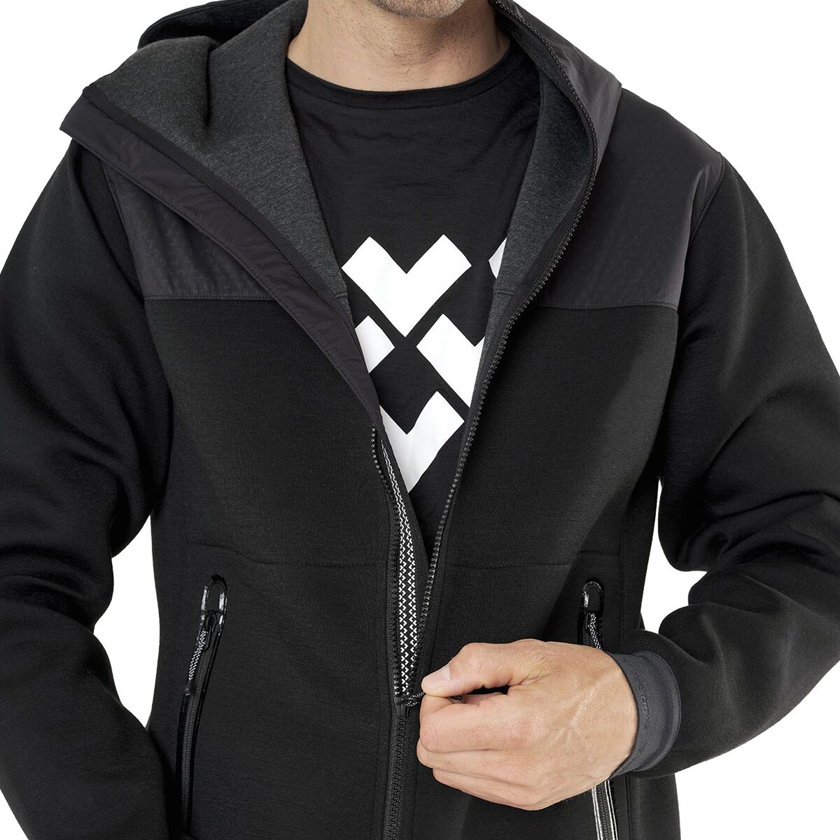 Black Crows Ferus Tech Wool Hoodie - Men's - Clothing