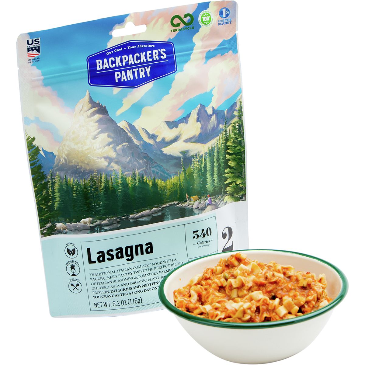 Backpacker's Pantry Lasagna - Hike & Camp