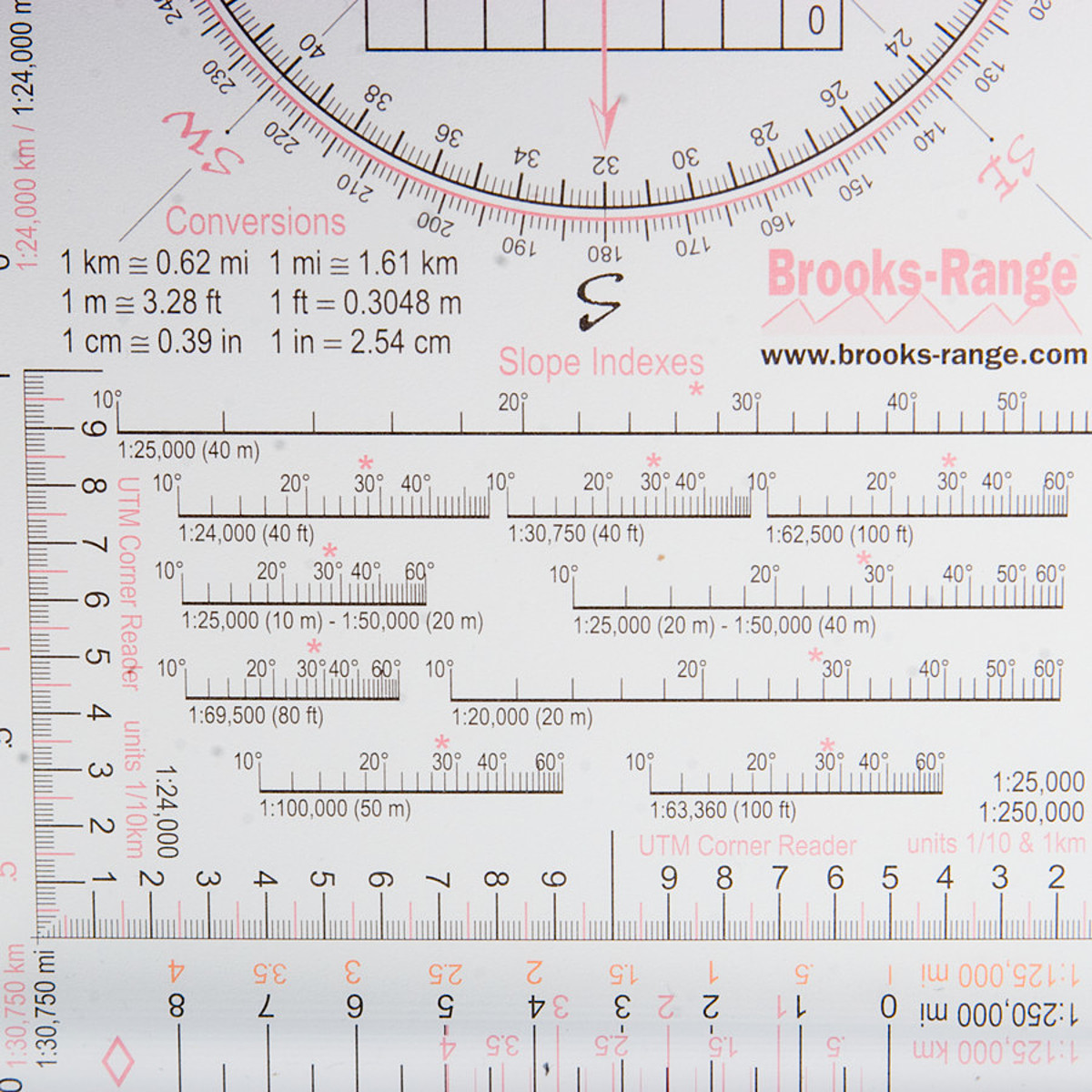 Brooks-Range All-In-One Map Tool Pro - Hike & Camp