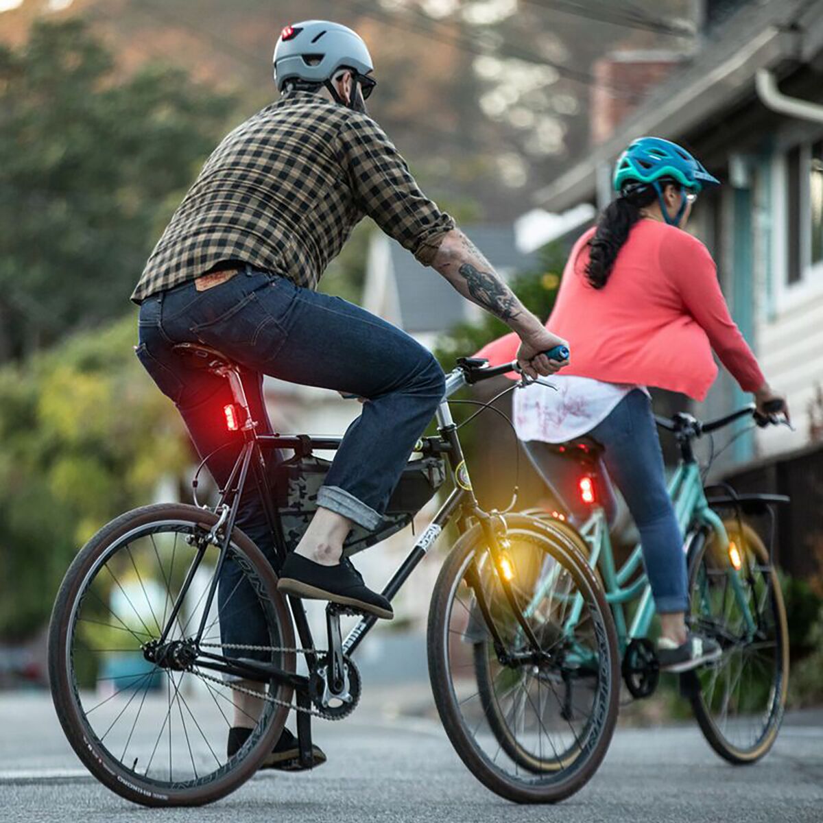 Blackburn Luminate 360 Blitz Light Set - Bike